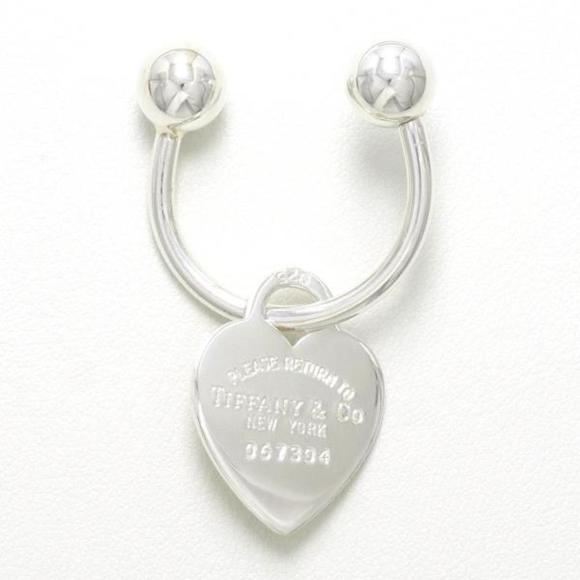 Tiffany & Co. | Accessories | Tiffany Return To Heart Tag Silver Key ...